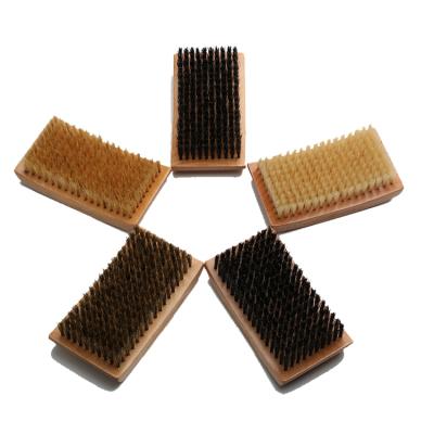 China 100% Boar Bristle Square Wave Brush with Beech Wood Handle 100g for sale