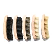 China 100% Boar Bristle Square Wave Brush with Beech Wood Handle 100g for sale