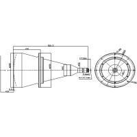 China 1M 0.0456X GA Resolution Wide Field 1.8 Optical Telecentric Lens for sale