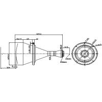 China 0.160X GA Telecentric Lens for Industrial Inspection for sale