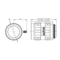 China GA Optics 6MP 1/8 Convex Optical Plano Convex Cylindrical Lens for sale