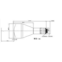 China 1.8M 0.138X Wide Field Telecentric Lens for sale