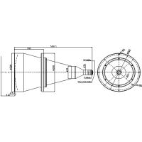 China 1.8 1M C mount Ultra Large Field Resolution Telecentric Lens For Machine Vision for sale