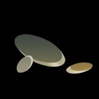 China Gold Coated Optical Reflecting Mirror With Plano convex Structure for sale