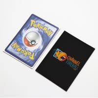 China Custom Trading Card Sleeves with 0.1MM Thick BOPP+VMPET+CPP Material and 66X91MM Size for Industrial Use for sale