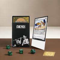 China HOLOGRAPHIC DEFENDER Holographic Art Printed 66x91mm Size Heat Seal Art Card Sleeves for Trading Card Protection for sale