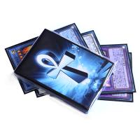 China Custom Laminated Art Card Sleeves with BOPP+VMPET+CPP Material, 62X89MM Size, Acid and PVC-Free for Industrial Use for sale