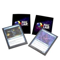 China Custom 67x92mm Size Acid and PVC-Free Heat Seal Trading Card Sleeves for MTG and Pokemon for sale
