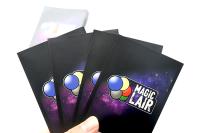 China Custom 67x92mm Size Acid and PVC-Free Heat Seal Trading Card Sleeves for MTG and Pokemon for sale