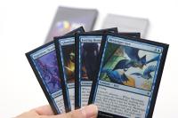 China Custom 67x92mm Size Acid and PVC-Free Heat Seal Trading Card Sleeves for MTG and Pokemon for sale
