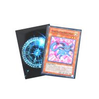 China Custom Heat Seal Art Card Sleeves with Square Bottom Bag and Gravure Printing for Trading Cards for sale