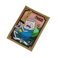 China Laminated BOPP Material Trading Card Sleeves with CMYK Gravure Printing for 67X92MM Size Art Card Protection for sale