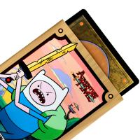 China Laminated BOPP Material Trading Card Sleeves with CMYK Gravure Printing for 67X92MM Size Art Card Protection for sale