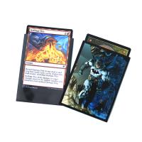 China Acid and PVC-Free Magic Card Sleeves with 66x91mm Size and Laminated Material for Optimal Card Protection for sale