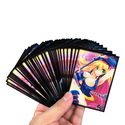 China 62x89mm Size Laminated BOPP Anime Art Card Sleeves Acid and PVC-Free for Industry Print Use for sale