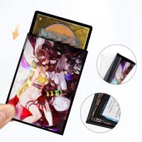 China Custom Holographic Art Trading Card Sleeves with Moisture Proof Protection and 63x90mm Size for Gaming and Gift Industry for sale