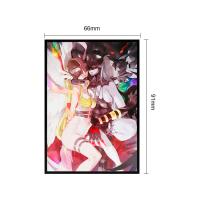 China Custom Holographic Art Trading Card Sleeves with Moisture Proof Protection and 63x90mm Size for Gaming and Gift Industry for sale
