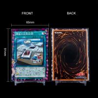 China 65x91mm Size BOPP+CPP Material Heat Seal Triple Card Sleeves for Yugioh and TCG Games for sale