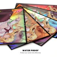 China Custom Holographic Art Card Sleeves 63X90MM for Yugioh TCG Cards - Acid and PVC-Free Protection for sale
