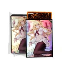 China Custom Holographic Art Card Sleeves 63X90MM for Yugioh TCG Cards - Acid and PVC-Free Protection for sale