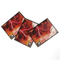 China Customized Laminated 66X91MM Art Card Sleeves with CMYK Gravure Printing for Trading Cards for sale