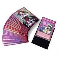China Custom Holographic Art Card Sleeves with 63x90mm Size and Acid and PVC-Free Protection for Yugioh Cards for sale