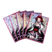 China Custom Holographic Art Card Sleeves with 63x90mm Size and Acid and PVC-Free Protection for Yugioh Cards for sale