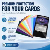 China 66x92mm Rough Texture Matte Card Sleeves with 16 Colors for Premium Trading Card Protection for sale