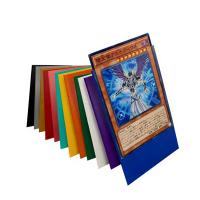 China 62x89mm Matte Finished CE Certified Trading Card Sleeves for Yugioh Size Protection for sale