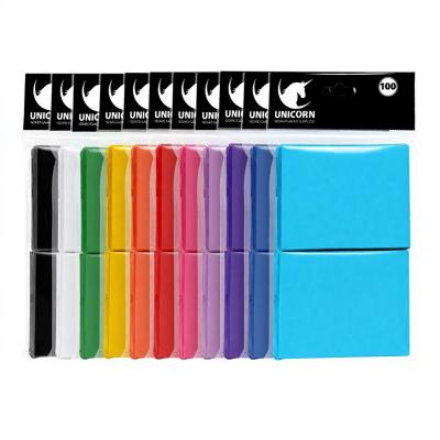 China 66x91mm Size Matte Card Sleeves with Acid and PVC-Free Matte-Textured Polypropylene for TCG Card Protectors for sale