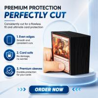China 66x91mm Size Matte Card Sleeves with Acid and PVC-Free Matte-Textured Polypropylene for TCG Card Protectors for sale