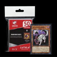 China Premium Triple Card Sleeves with Matte Finished Surface 66X92MM Size and Acid PVC-Free Protection for sale