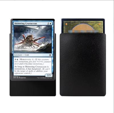 China Premium 66x91mm Size Matte Card Sleeves with Acid and PVC-Free Protection for TCG Games for sale