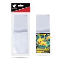 China 64x89mm Crystal Clear Card Sleeves with Heat Seal for TCG Game Protection for sale