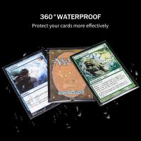 China 64x89mm Crystal Clear Card Sleeves with Heat Seal for TCG Game Protection for sale