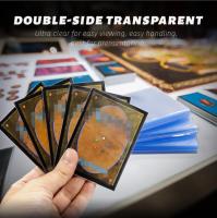 China Acid and PVC-Free 64x89mm Crystal Clear Perfect Fit Sleeves for TCG Game Card Protection for sale