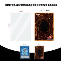 China 60x87mm Acid and PVC-Free Crystal Clear Perfect Fit Sleeves for TCG Game Accessories for sale
