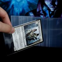 China UV Cut Card Sleeves with 0.05MM Thickness and 64x89mm Size for 90% UV Block Protection for sale