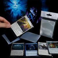 China UV Cut Card Sleeves with 0.05MM Thickness and 64x89mm Size for 90% UV Block Protection for sale