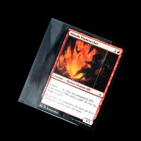 China 64x89mm Clear Acid and PVC-Free Perfect Fit Sleeves for Card Protection and Double Sleeving for sale