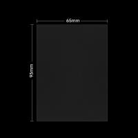 China 50pcs Ultra Hard 150 Micron Card Sleeves 65X93MM Size Transparent TCG Card Protectors for YUGIOH for sale