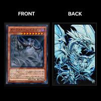 China 50pcs Ultra Hard 150 Micron Card Sleeves 65X93MM Size Transparent TCG Card Protectors for YUGIOH for sale