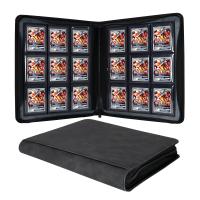 China Waterproof PU Leather Toploader Binder with 216 Cards Capacity and Matte Varnishing for sale