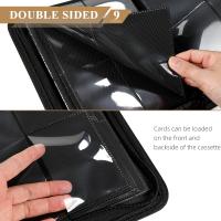 China High Quality PU Leather Trading Card Binder with 9 Pockets and 360 Cards Capacity for sale