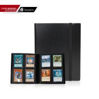 China Custom Trading Card Binder 210x180mm 4-Pockets Acid and PVC-Free PP Card Binder for Magic Protector for sale