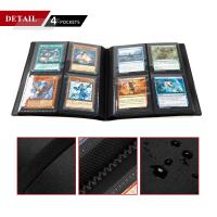 China Custom Trading Card Binder 210x180mm 4-Pockets Acid and PVC-Free PP Card Binder for Magic Protector for sale