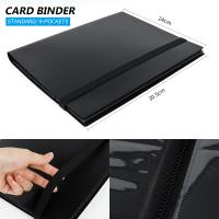 China Custom PP Card Binder with Acid and PVC-Free Material, UV Varnishing, and Thermal Binding for Card Protection for sale