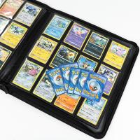 China Premium 12 Pockets PU Leather Card Binder 350x335mm for TCG Collection for sale