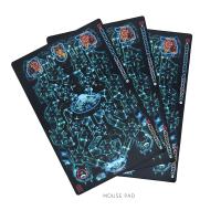 China Customizable Logo Playmat with Non-slip Rubber Backing and Durable Polyester Fabric for Gaming and Board Games for sale