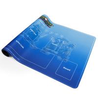 China Custom Logo 14x24 Inches Non-Slip Rubber Backing Playmat for TCG Games and Gaming Mouse Pad for sale